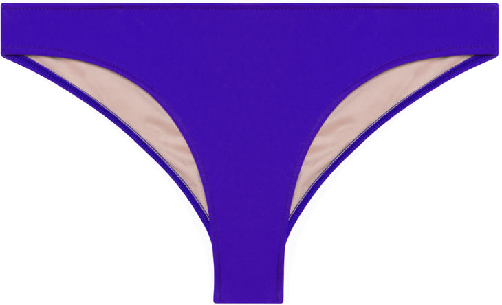 Royal Blue Banded Classic Scrunch Bottom Doll Swimwear